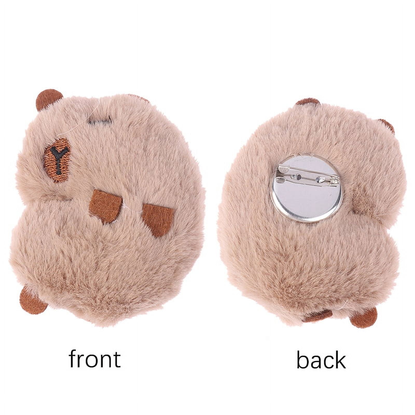 Capybara Plush Keychain Cute Bag Pendant Creative Fluffty Animals ...