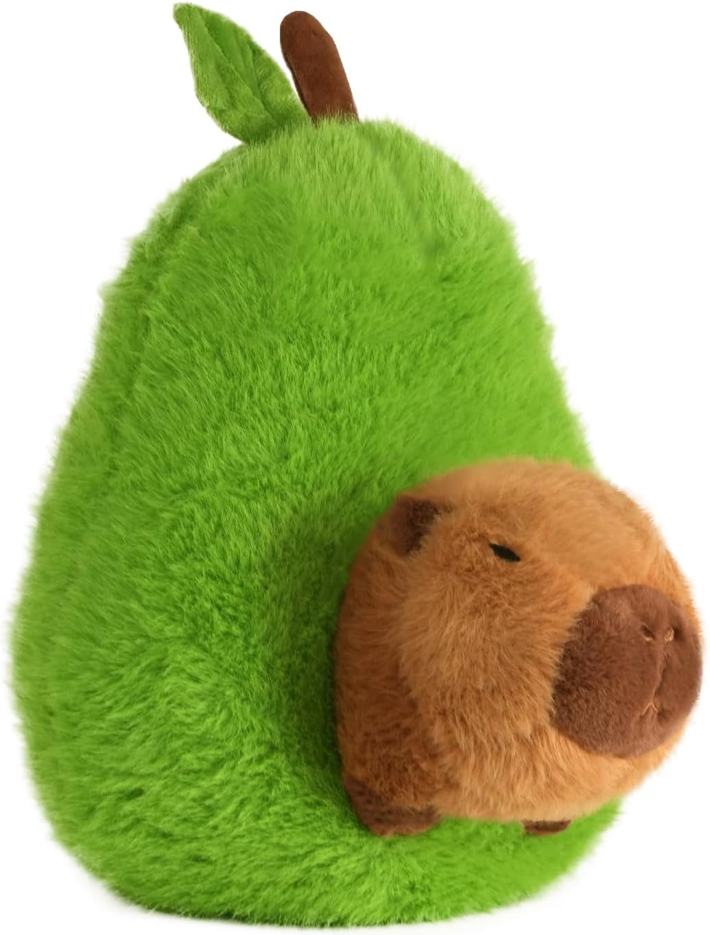 Capybara Plush Toy - 9-12 Inch Cute Capybara Stuffed Animal with Turtle ...