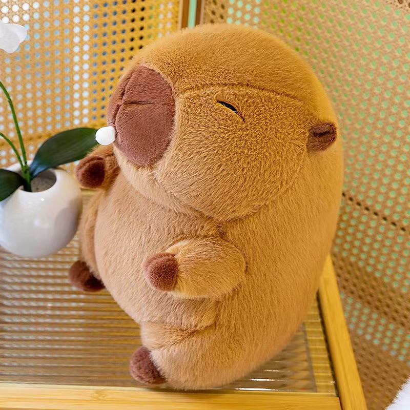 Capybara Plush Toy Kawaii Kapibara Stuffed Animal Ugly Cute Doll ...