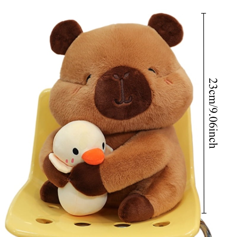 Capybara Plush Toy Set Mommy with 4 Little Capibaras Capibala Plushie ...