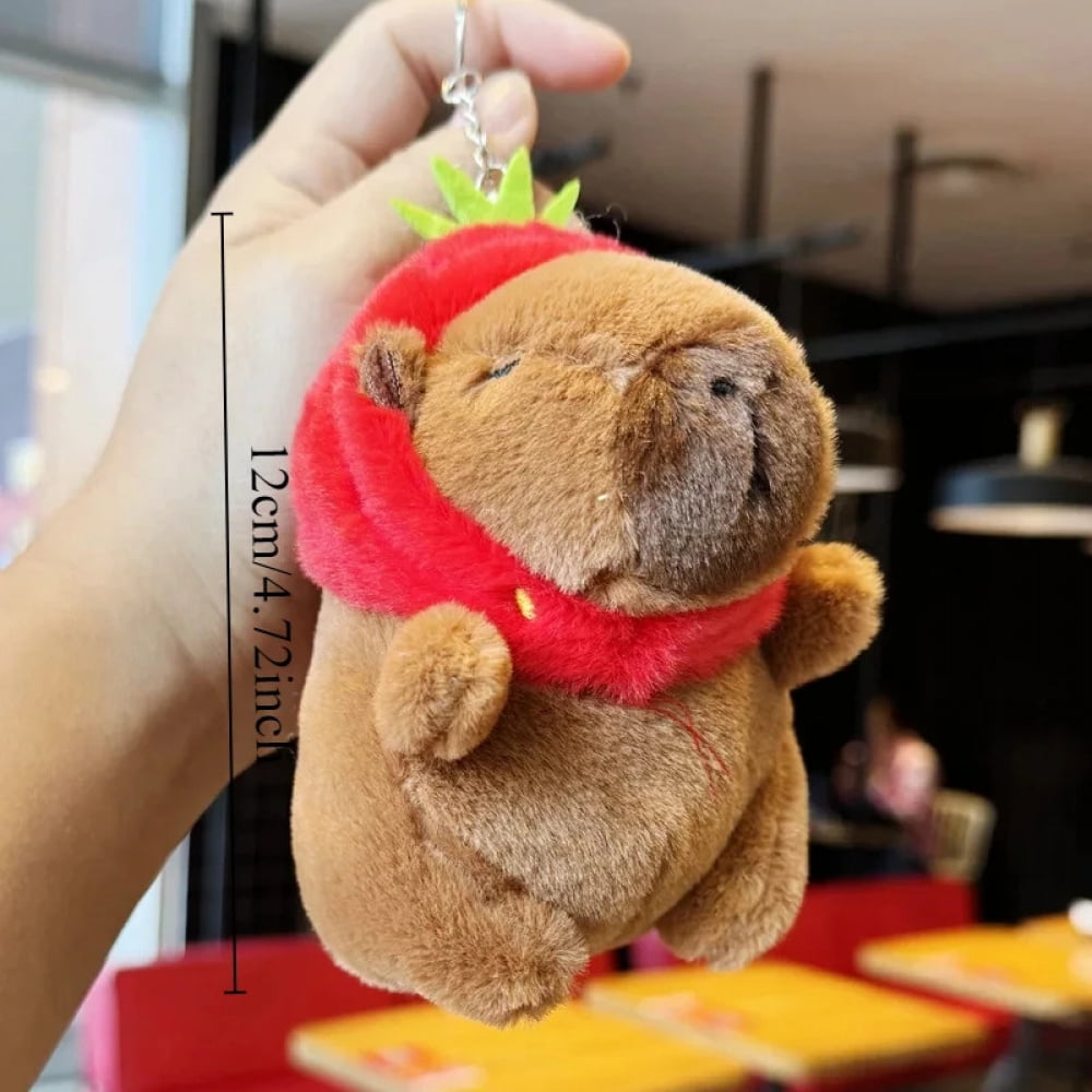 Capybara Plush Toy Set Mommy with 4 Little Capibaras Capibala Plushie ...
