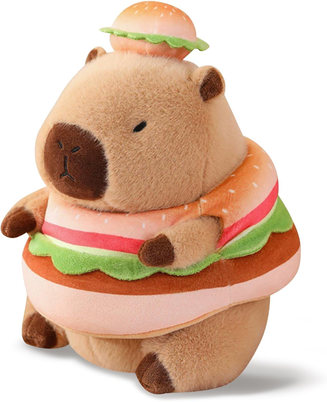 Capybara Plush Toy Soft Capybara Stuffed Animals Pillow with Rabbit ...