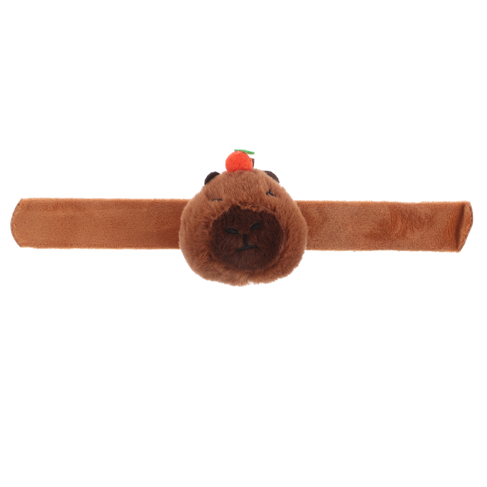 Capybara Plush Toy Wristband Fun Slap Bracelet For Bike Handlebar ...