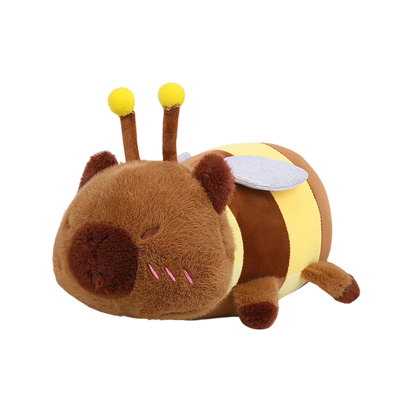 Capybara Plushies Toy, Cuddly & Soft Huggable Bee & Honey Jar Capybara ...