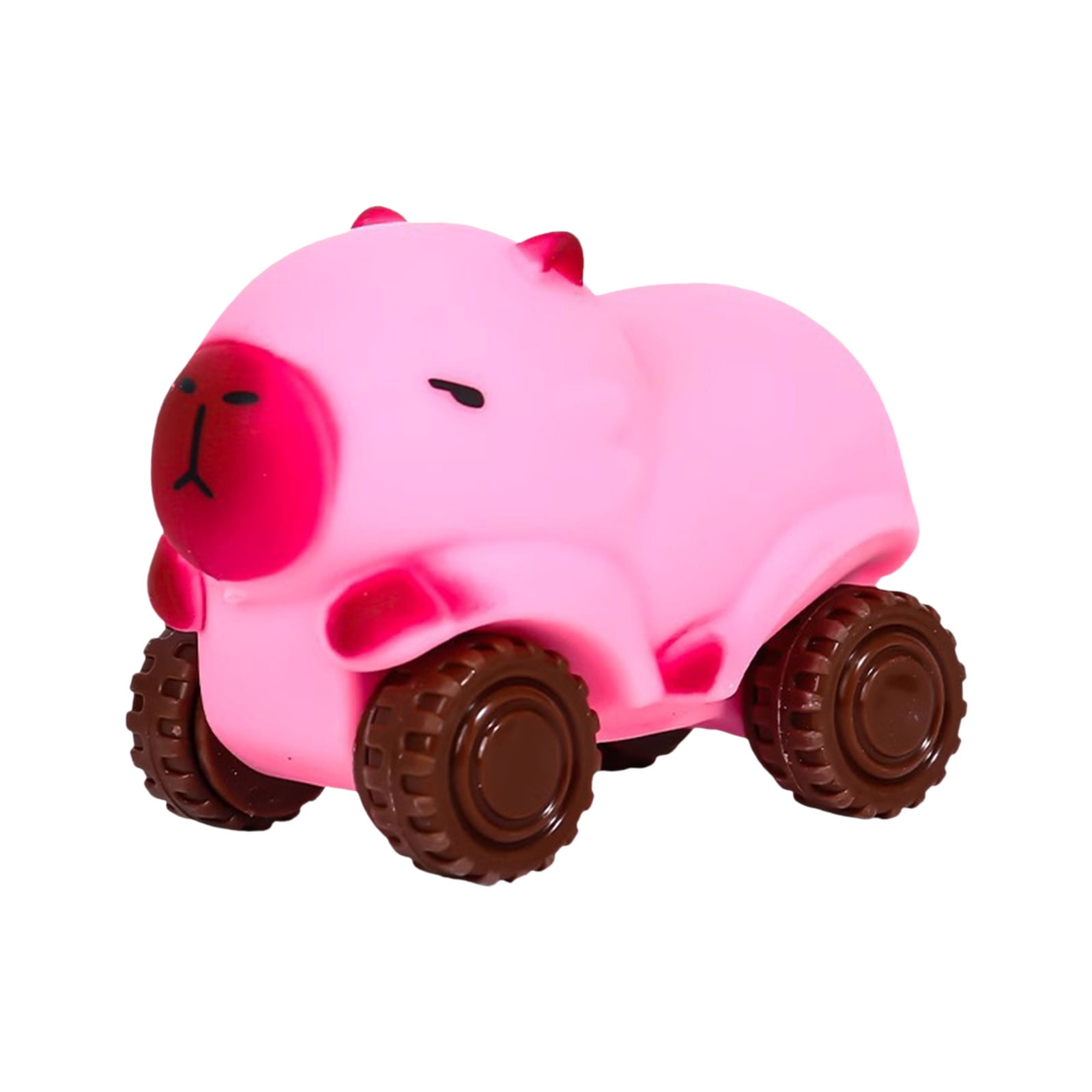 Capybara Pulls Car Toy Capybara Car Super Funny Animal Squeeze ...