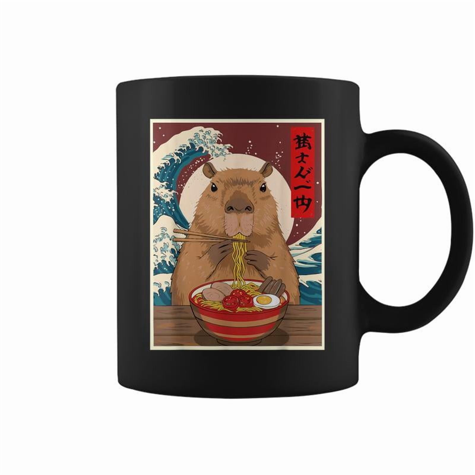 Capybara Ramen Japanese Graphic Kawaii Anime Coffee Mugs - Walmart.com