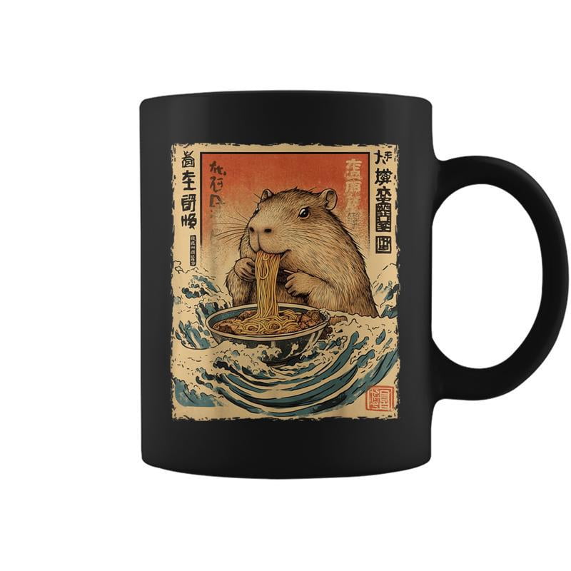 Capybara Ramen Noodle Japanese Anime Manga Kawaii Coffee Mug - Walmart.com