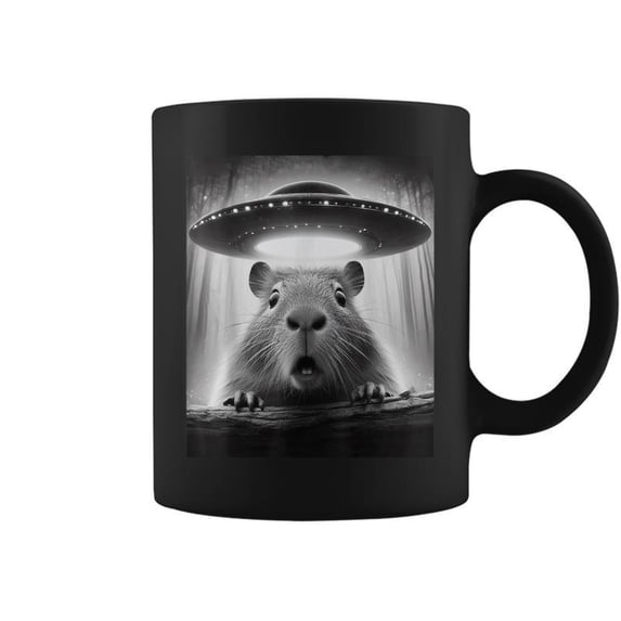 Capybara Selfie With Ufos Coffee Mugs - Walmart.com