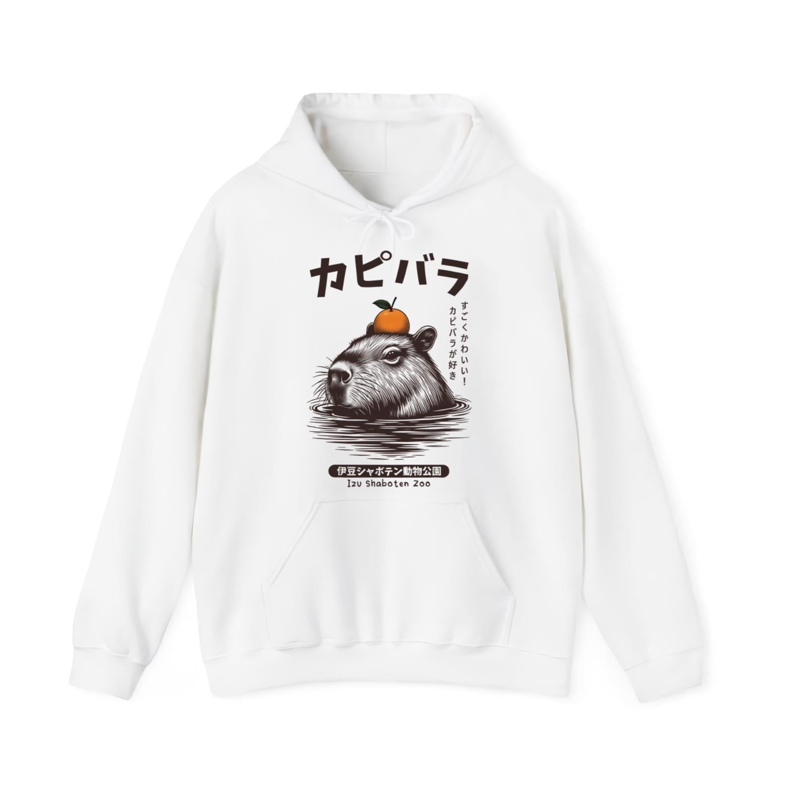 Capybara Shirt, Capybara With Orange, Capybara Hot Spring, Capybara ...
