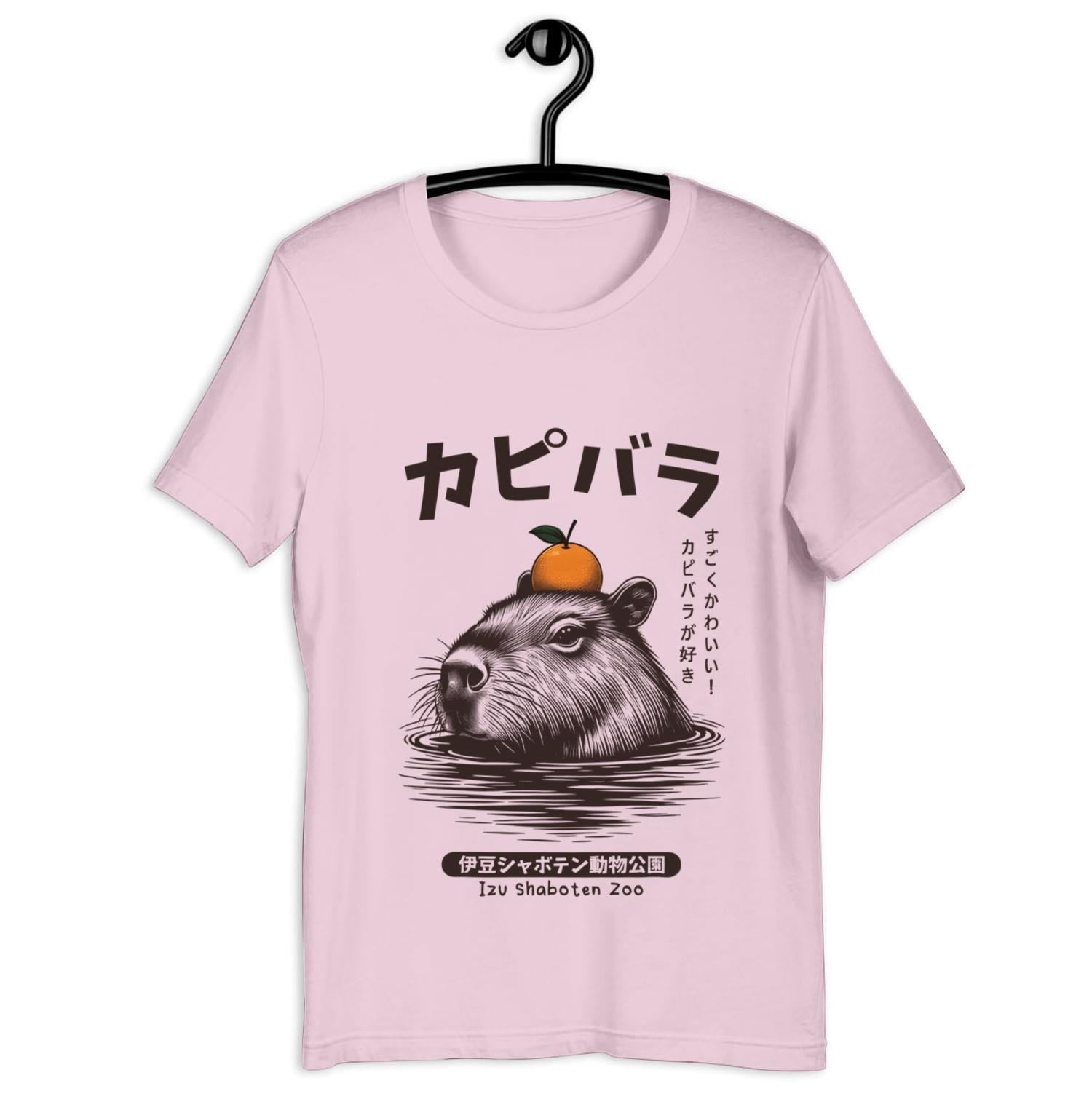 Capybara Shirt, Capybara With Orange, Capybara Hot Spring, Capybara ...