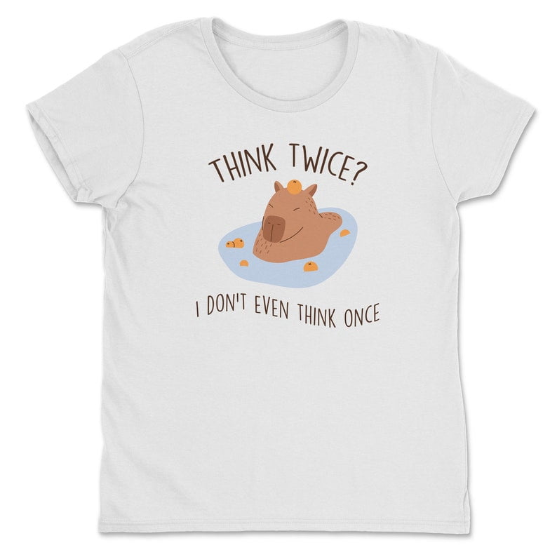 Capybara Shirt, Funny Animal Lover Gift, Cute Hup Meme T-shirt ...