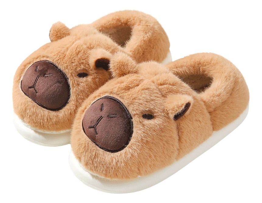 Capybara Slippers, Cute Stuffed Capybara Slippers - Walmart.com