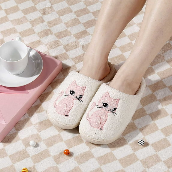 Capybara Slippers Women's Comfort Memory Foam House Slippers Plush ...