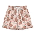 Capybara Strawberry Swim Trunks Quick Drying Bathing Suit Summer Shorts ...