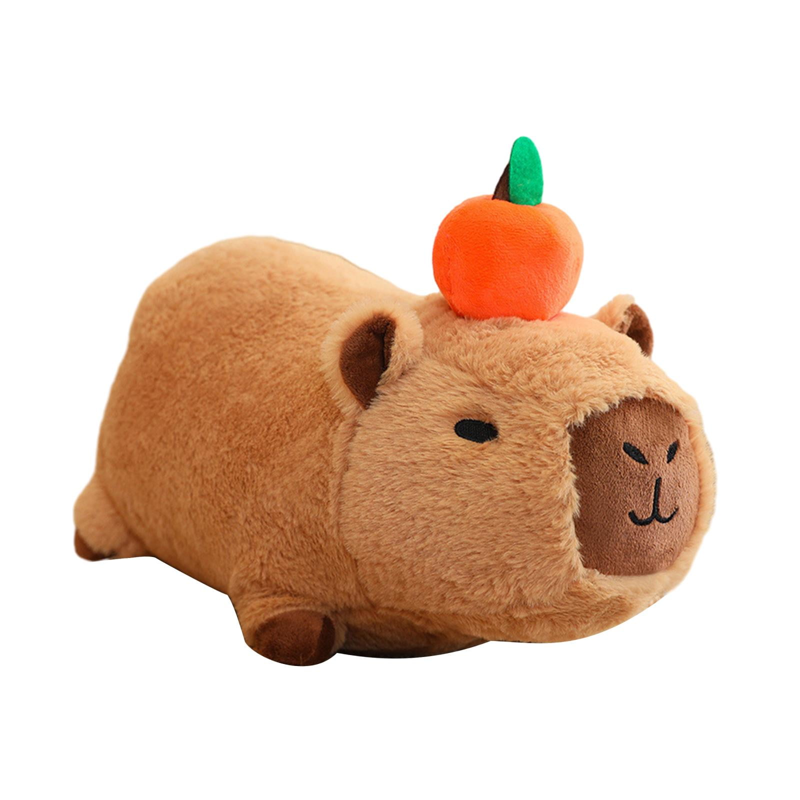 Capybara Toy Animal Doll Plush Figure Toy Capybara with Sound Bedroom ...