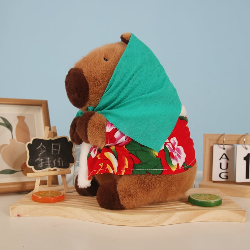 Capybara doll plush toy back turtle capybara doll doll ugly cute doll ...
