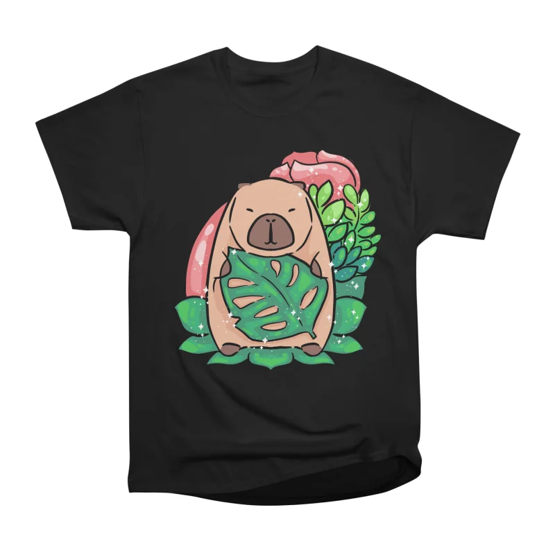 Capybara in Nature T-Shirt Tee Gift For Him Merch For Her Apparel For ...