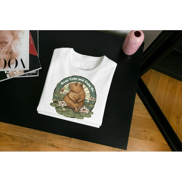 Capybara shirt Cute Capybara t shirt Gift For Capybara Lovers Keep Calm ...
