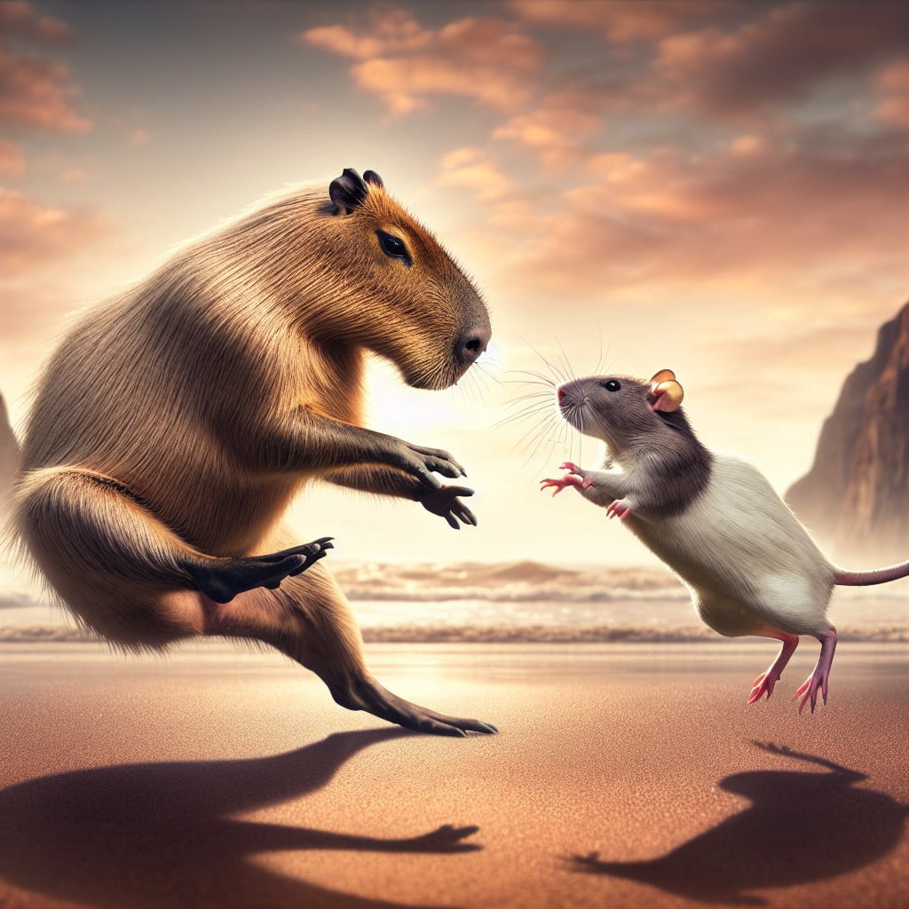 Capybara vs Rat 300 Piece Wooden Jigsaw Puzzle for Adults Children ...