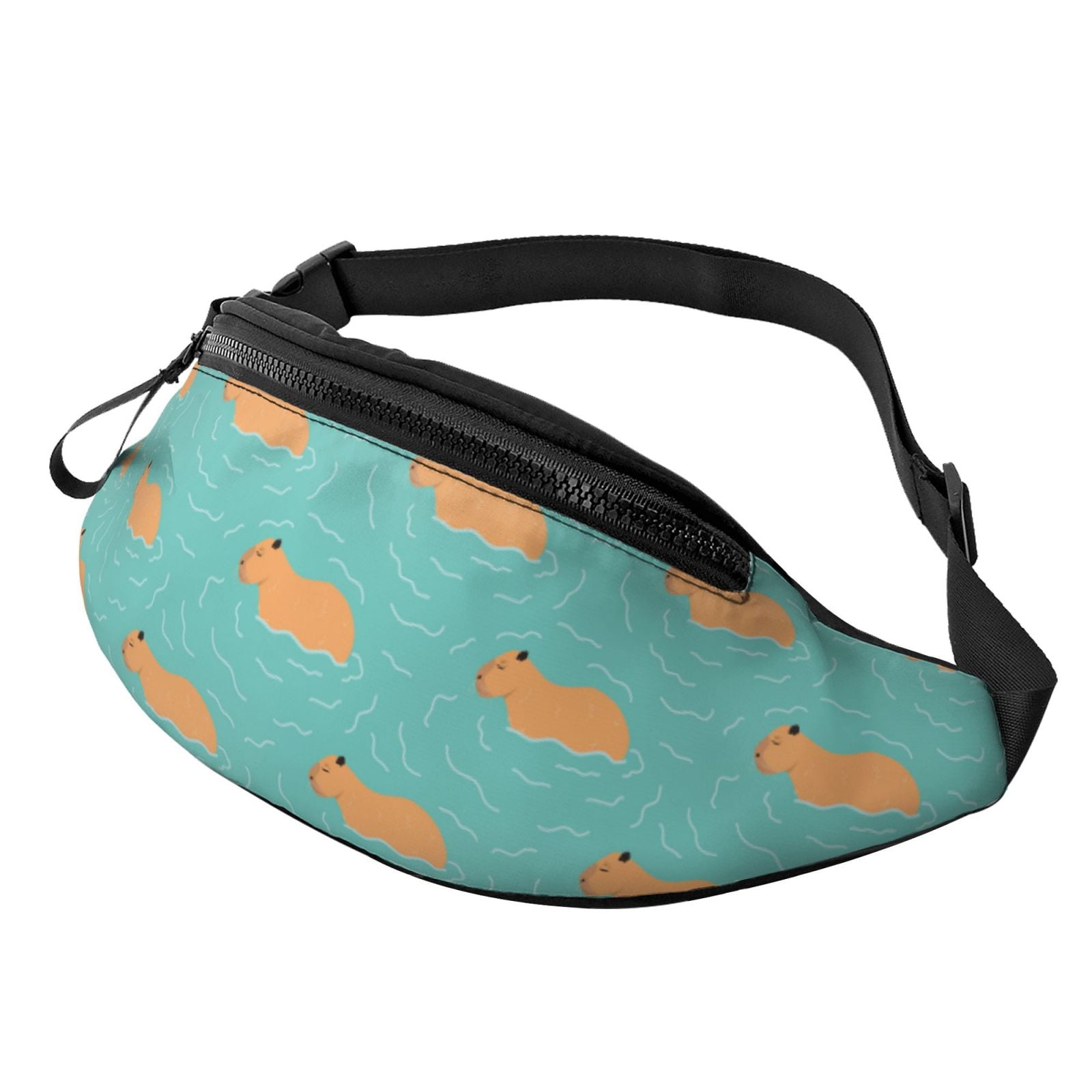 Capybaras Animal Fanny Packs Waist Bag Crossbody Bags for Women Men ...