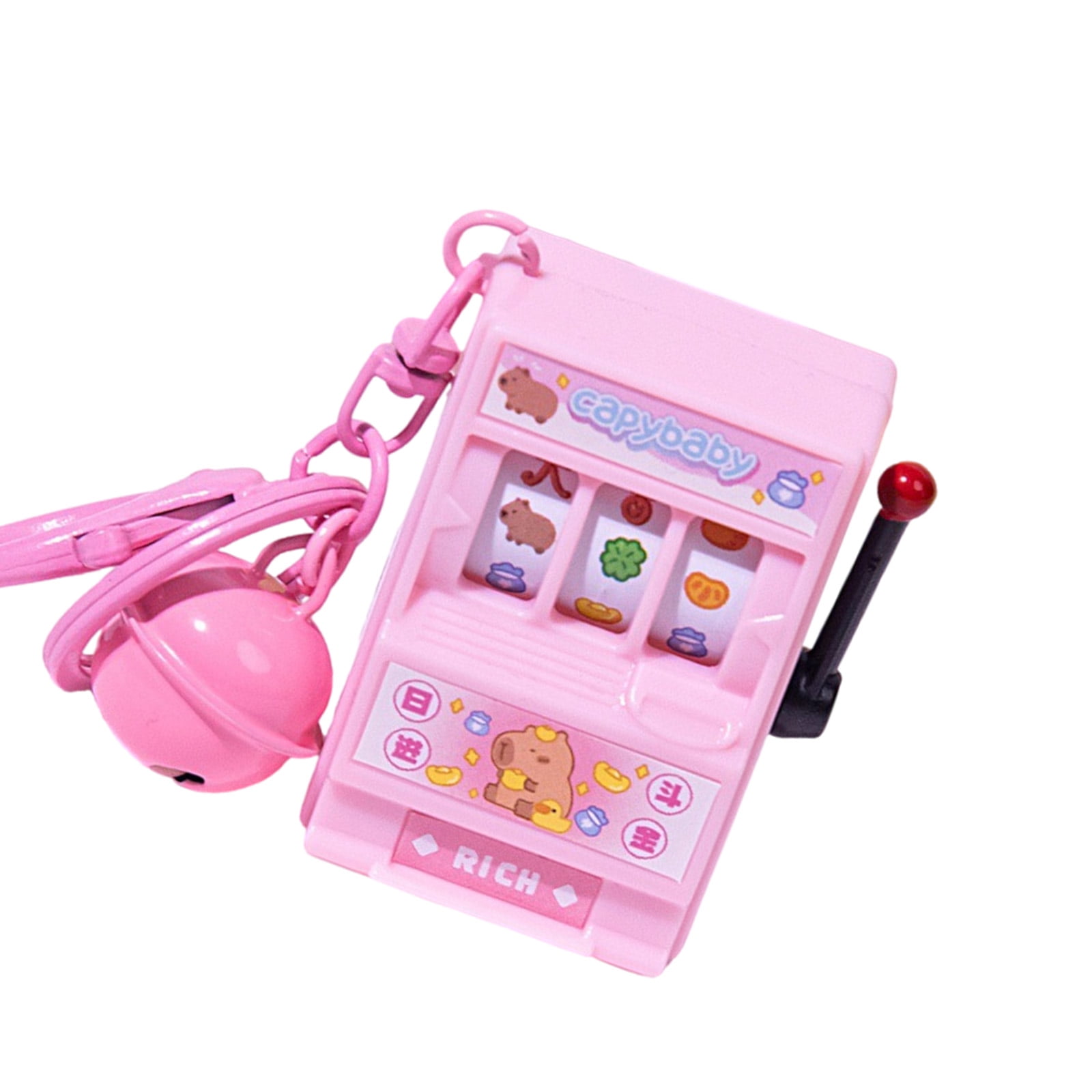 Capybaras Fruit Machine Key Holder Elegant Capybaras Fruit Keychain ...