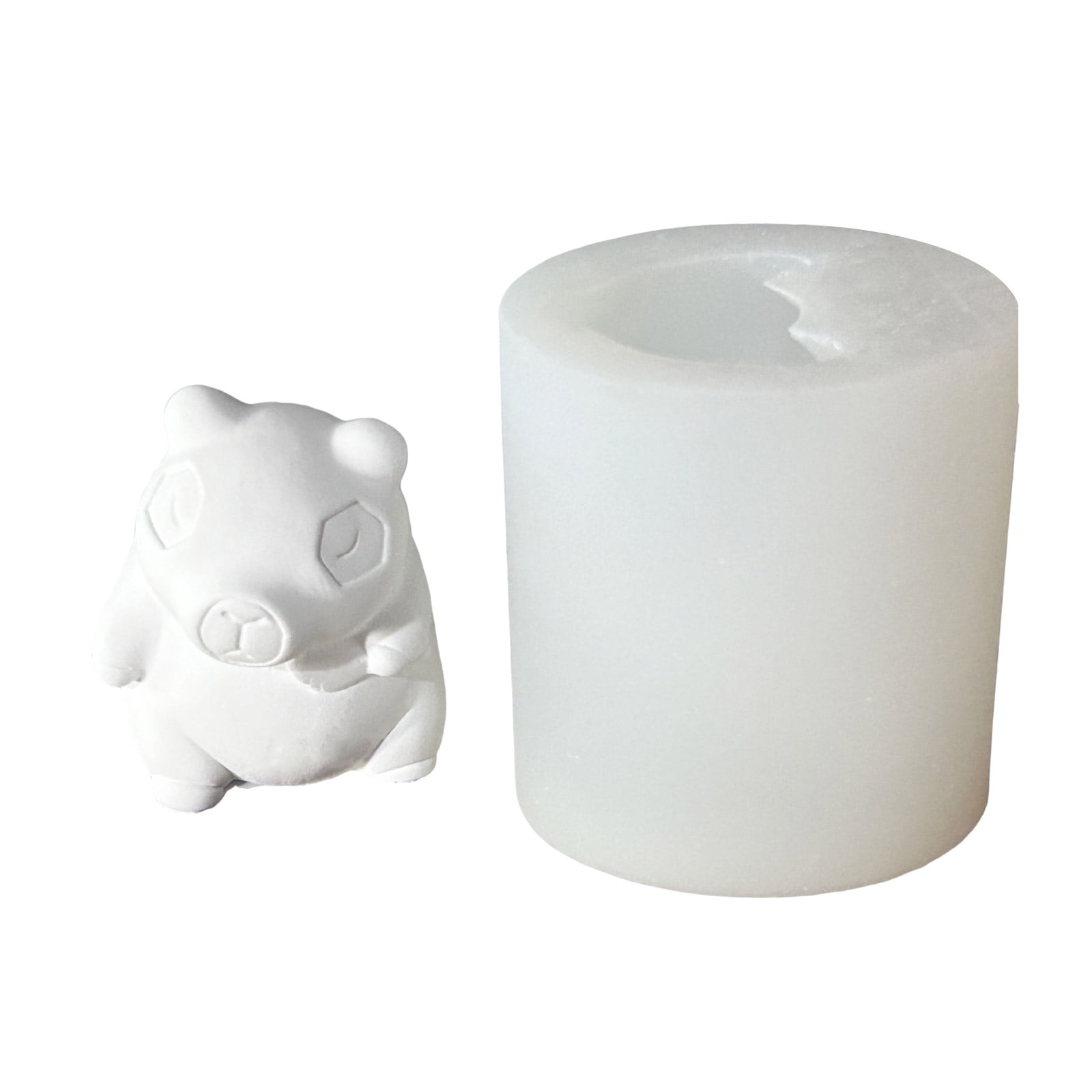 Capybaras Shaped Gypsum Mold Car Aromatherapys Silicone Molds Desktops ...