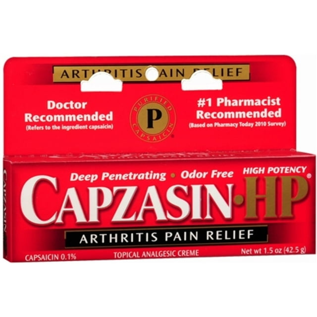 Capzasin HP Creme 1.50 oz (Pack of 3) - Walmart.com