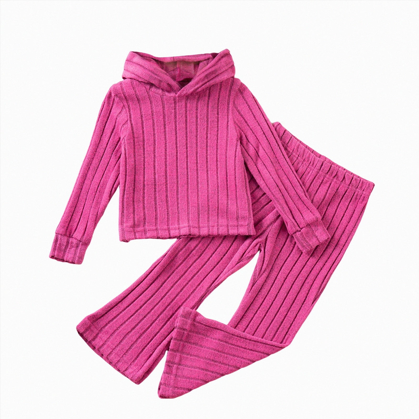 Caqnni 1-2 Years 2Pcs Girls Clothes Shirts and Jogger Sweatpants for ...