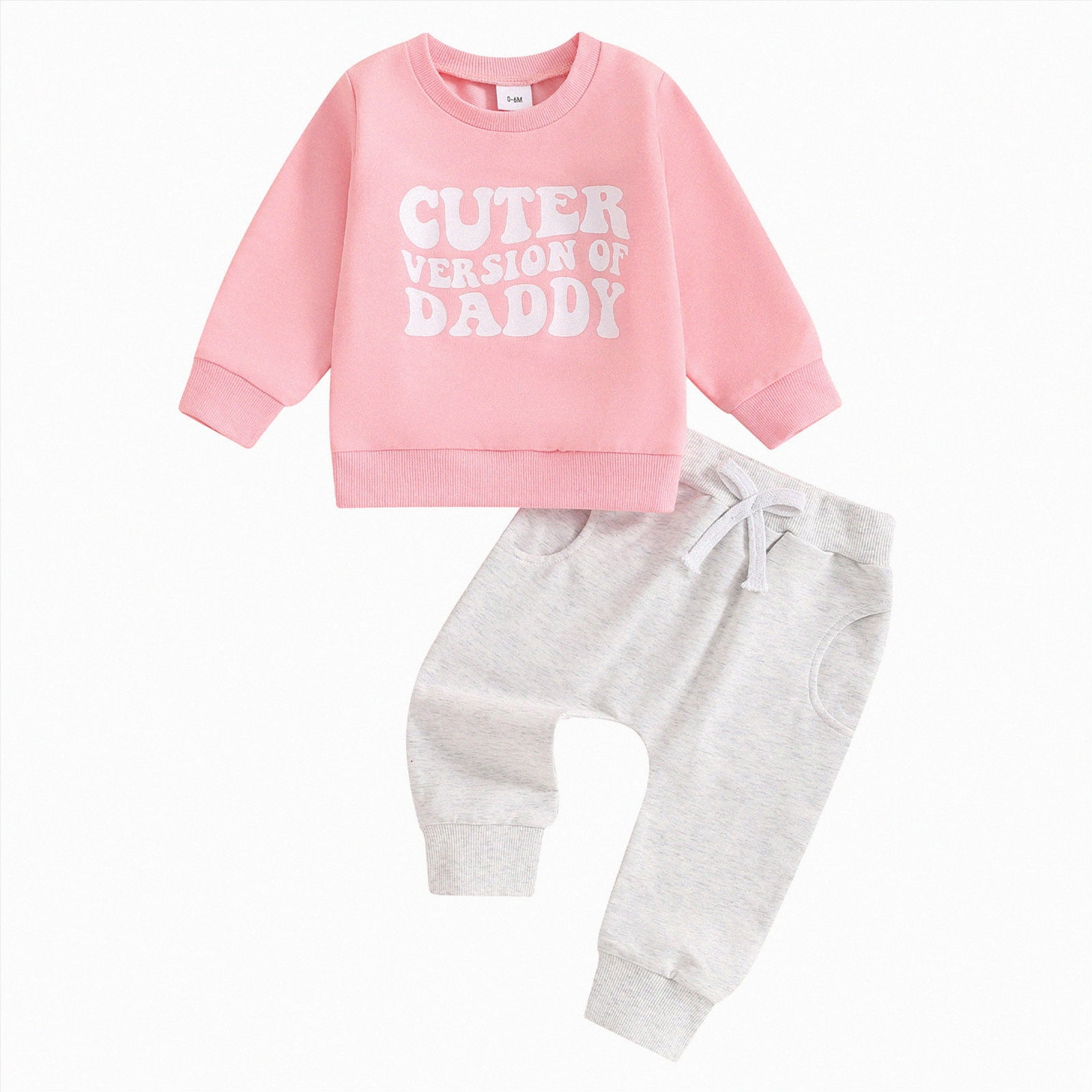 Caqnni 6-12 Months Outfits Girls Baby Sleeve Bodysuit+Floral Toddler ...