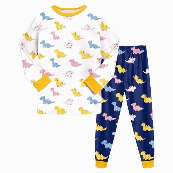 Caqnni 7-8 Years Teen Girls 2 Piece Outfits Kids Pleated Long Sleeve ...
