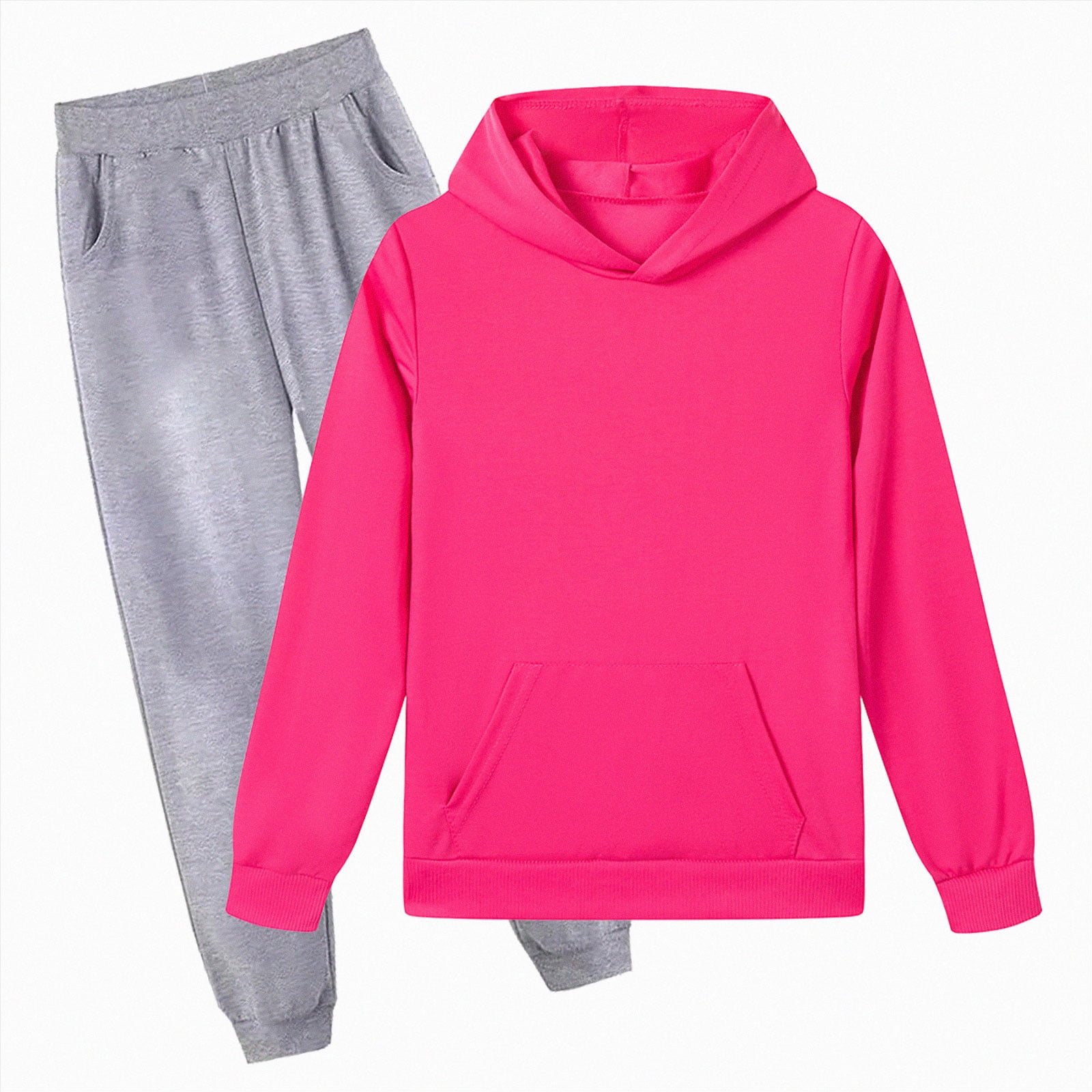 Caqnni 9-10 Little Girls Clothing Sets Long Sleeve Fall Top and Pants ...