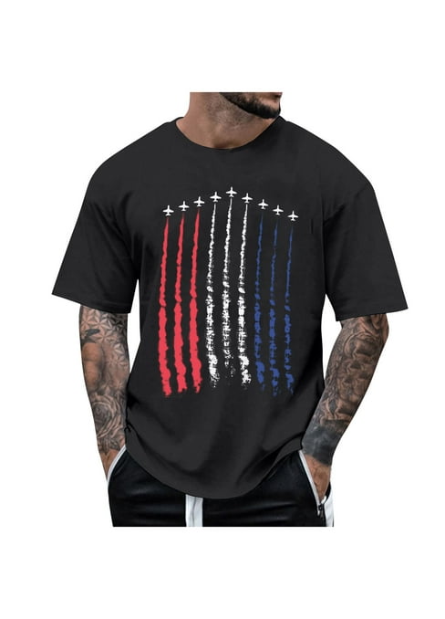 American Flag T-Shirt - Walmart.com