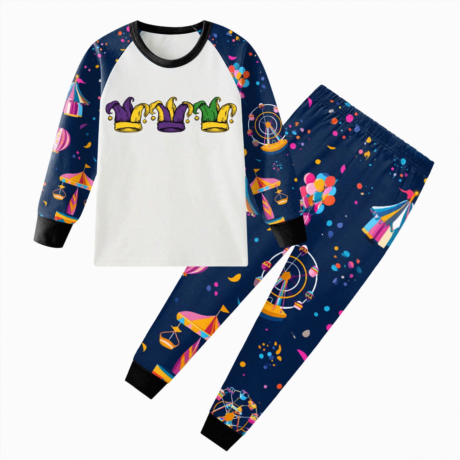 Caqnni Baby Boy Girl Print Collection Multiple Soft 2 Piece Sets, Long ...