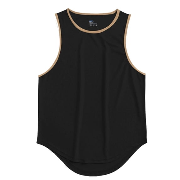 Caqnni Basic Style Classical Color Easy to Match Men's Regular-Fit Tank ...