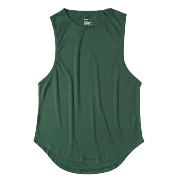 Caqnni Basic Style Classical Color Easy to Match Men's Regular-Fit Tank ...