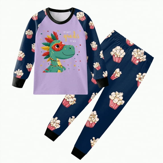 Caqnni Boys Girls Practical Play Set 2 Piece Long Sleeve Outfit ...