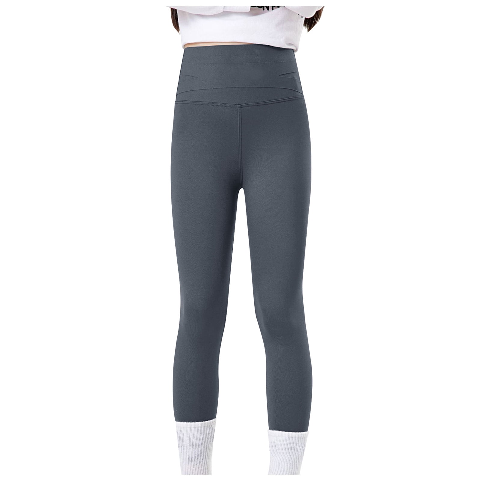 Caqnni Girls Cargo Pants Solid Dance Jogger Pants Weekend Casual ...