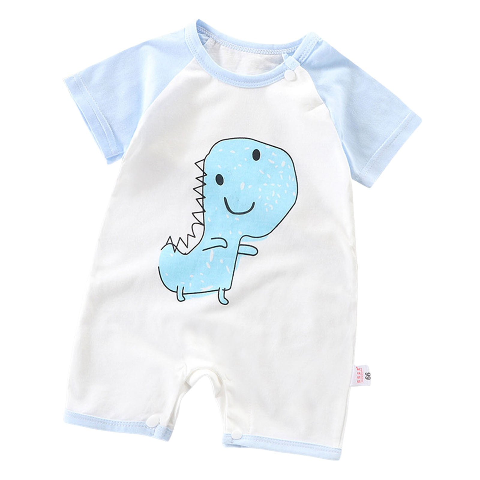 Caqnni Infant Boys Girls Summer Romper One Piece Jumpsuit Bodysuit 6-12 ...