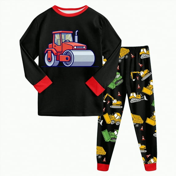 Caqnni Kids Favorite Characters Set 2 Piece Soft Crewneck & Pants, Long ...