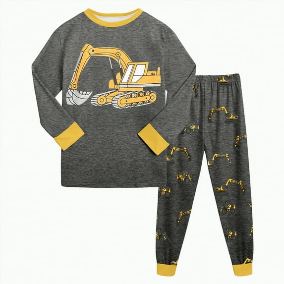 Caqnni Kids Playtime 2PCs Outfit Lightweight Long Sleeve Set for Year ...