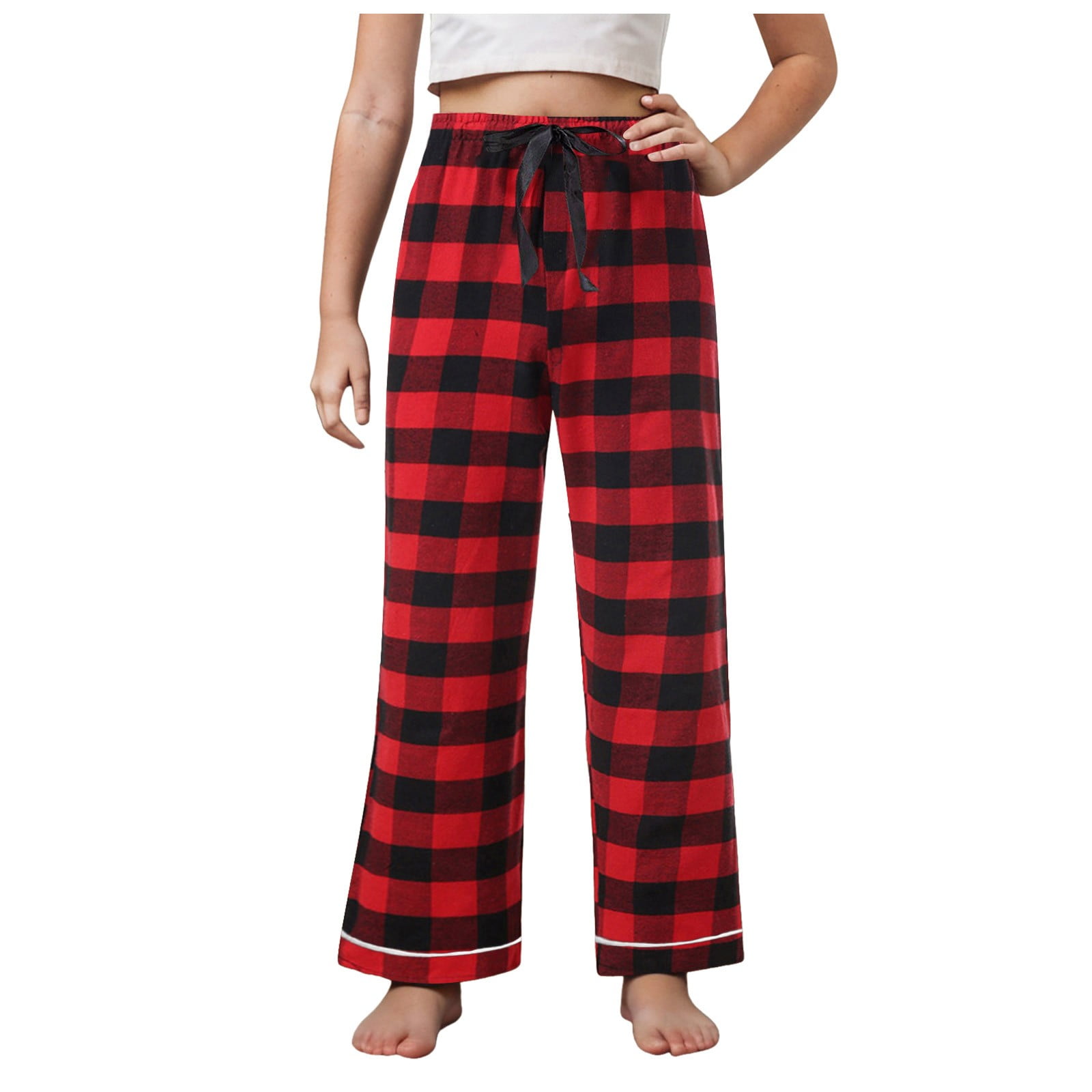 Caqnni Little Boys Relaxed Fit Cargo Work Pant Pajamas Pants Toddler ...