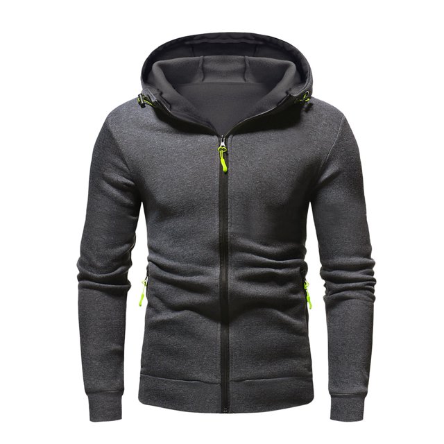 Caqnni Men Sweatshirt Quarter Zip Cargo Pullover Hoodies,Workout Gym ...