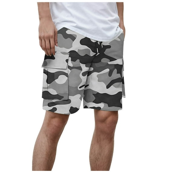 Caqnni Men's Golf Dress Shorts Flat Front Hybrid Lightweight Quick Dry ...