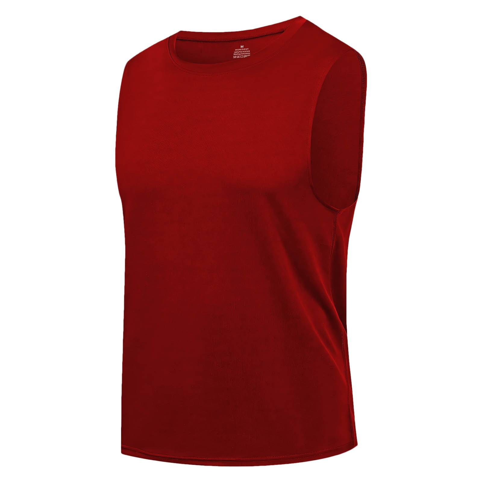 Caqnni Men's Knit Tank Tops Casual Sleeveless T Shirts Beach Tank ...