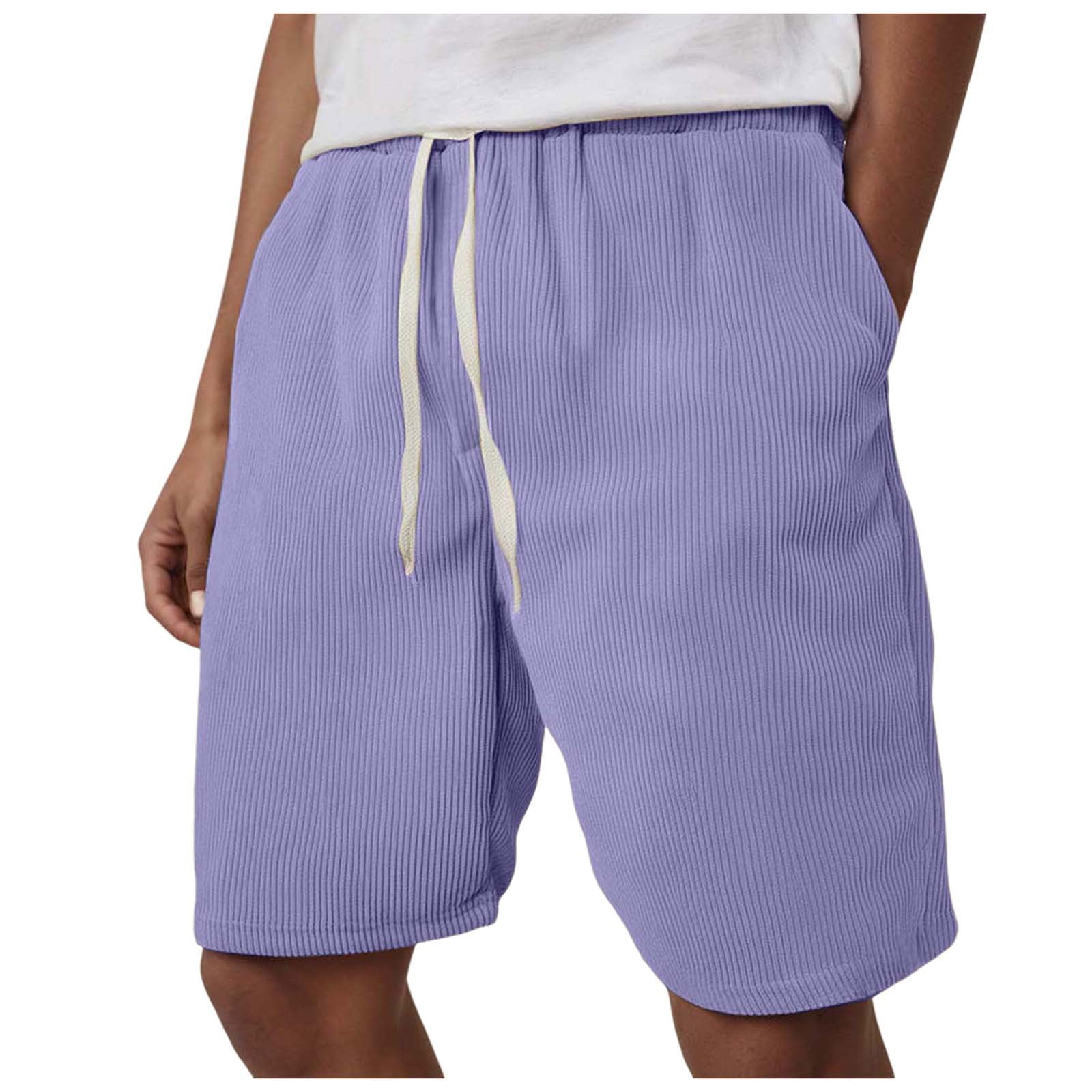 Caqnni Men's Pocket Loose Casual Shorts Joggers Casual Shorts Track ...