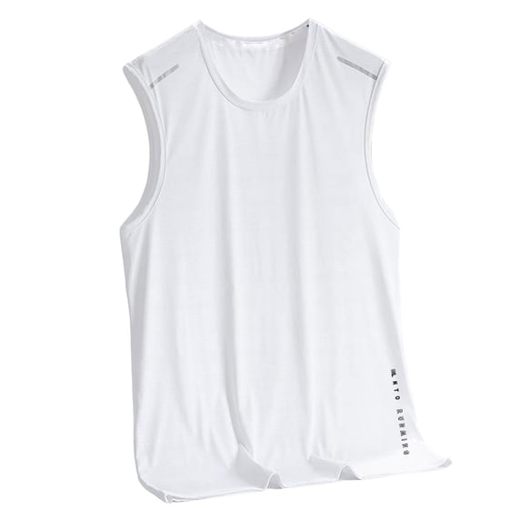 Caqnni Men's Tank Tops Sleeveless Casual Classic T Shirts or Gym Muscle ...
