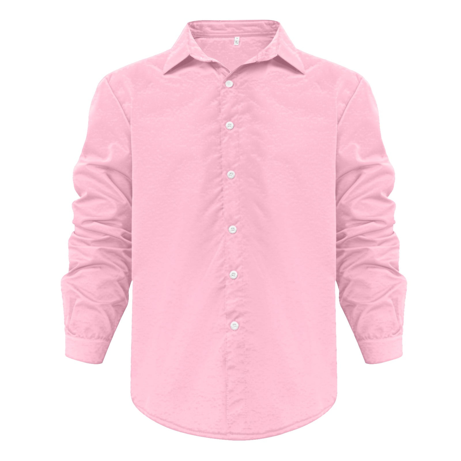 Caqnni Mens Casual Button up Shirt Long Sleeve Shirts Button Down Shirt ...
