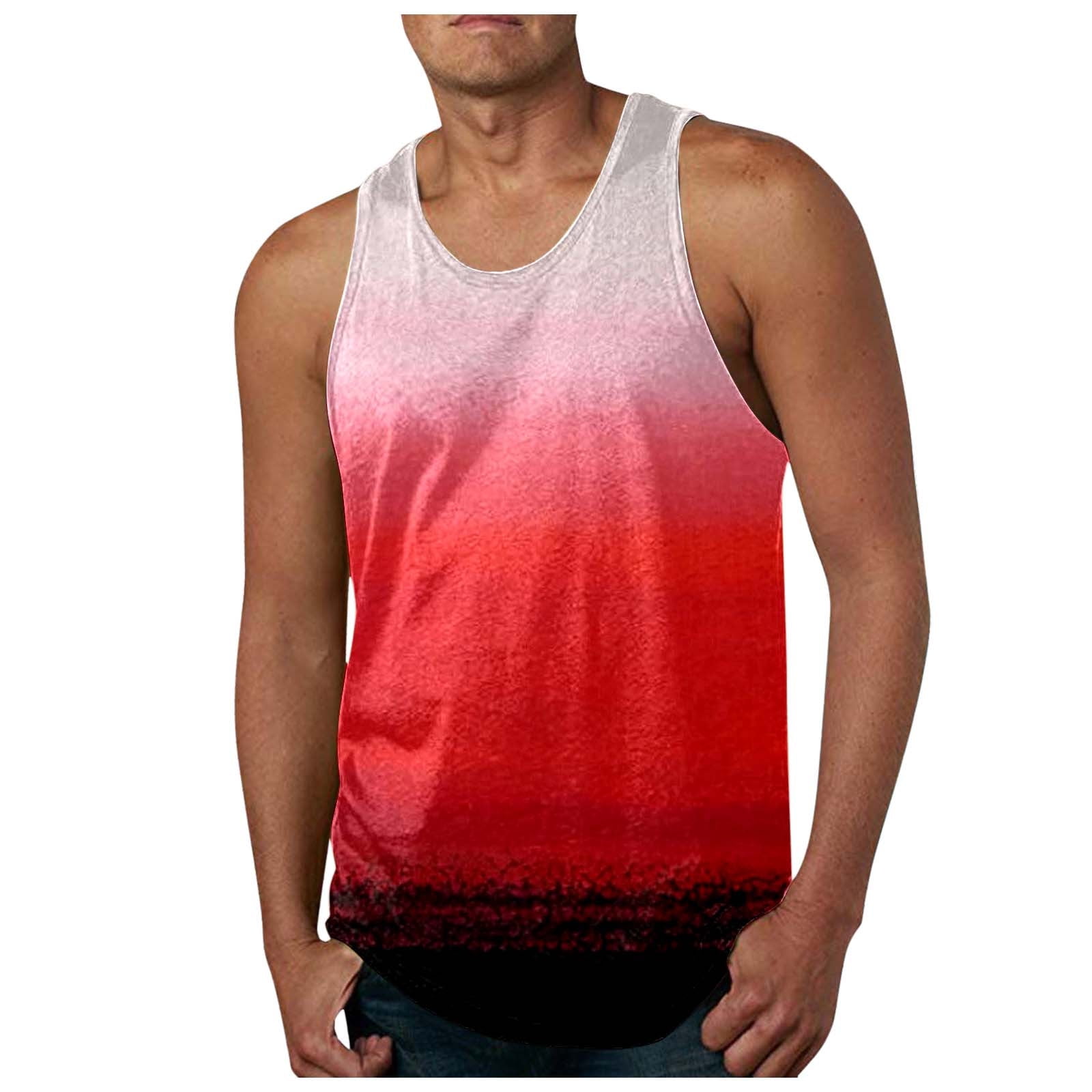 Caqnni Mens Compression Undershirts Body Shaper Belly Control Vest ...