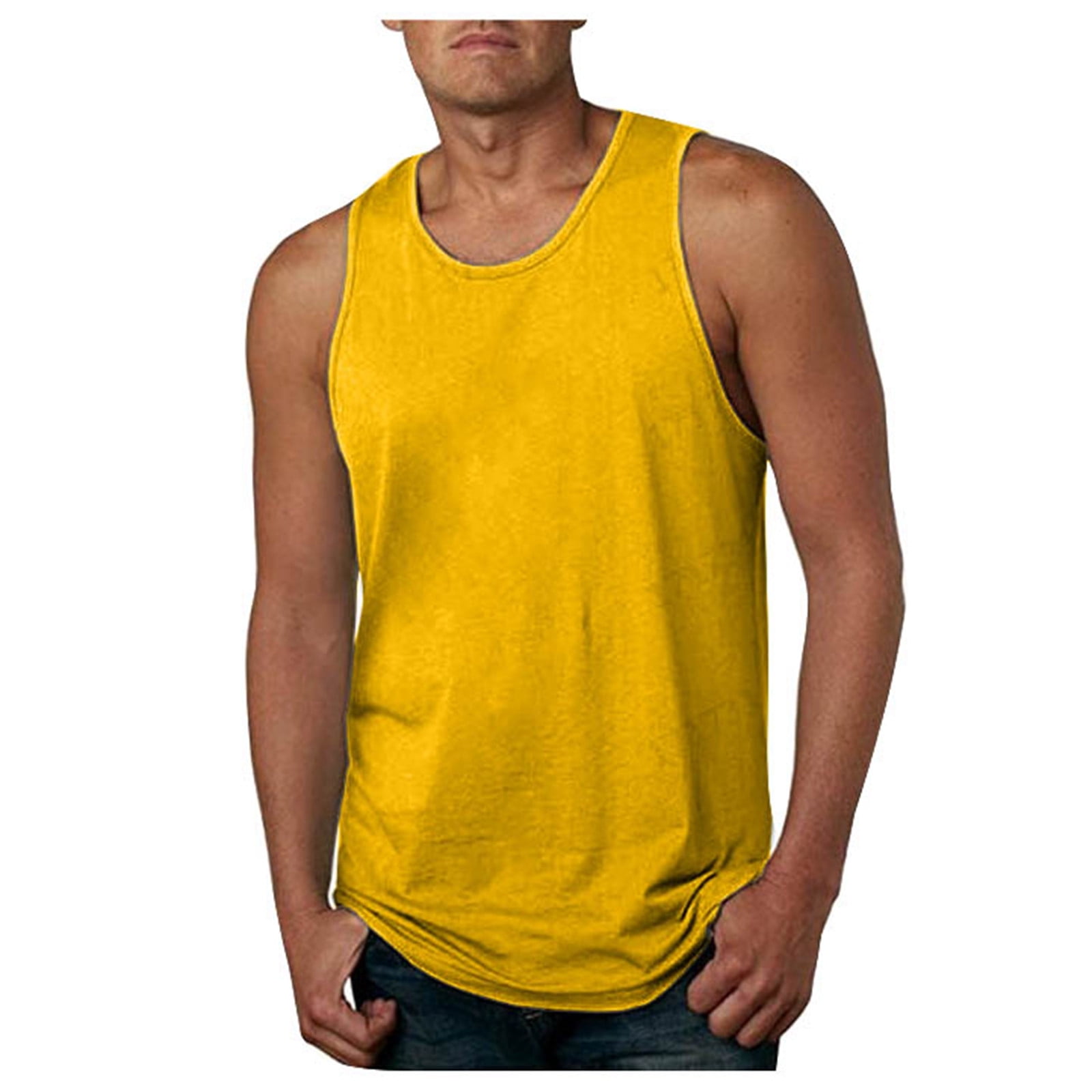 Caqnni Mens Compression Undershirts Body Control Muscle Shirts Workout ...