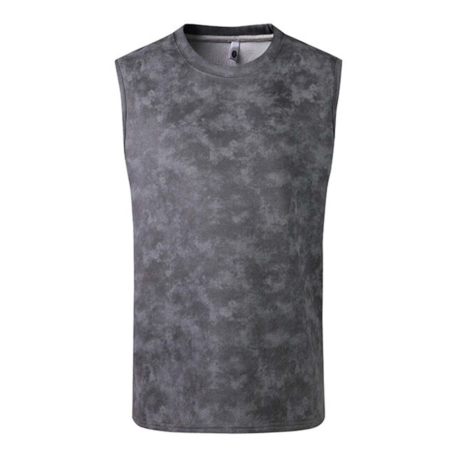 Caqnni Mens Shirt Slimming Body Shaper Vest Workout Tank Tops ...